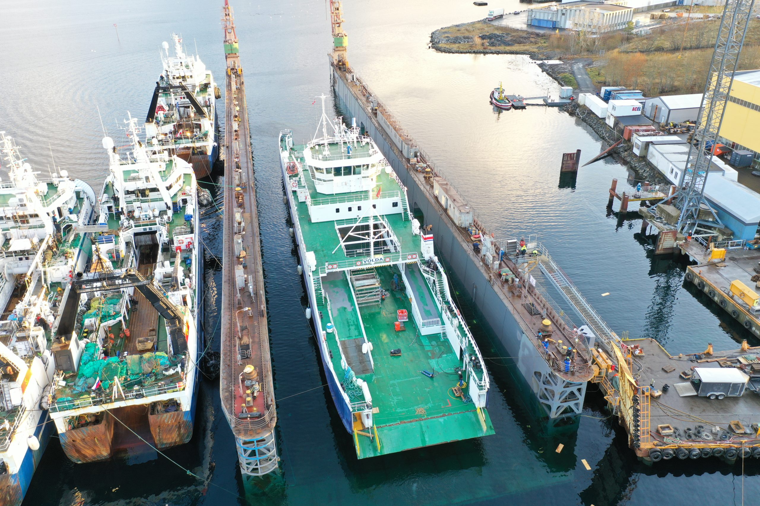Oppgradering av systemene på 1 ferge og ombygging til batteri av 2 ...