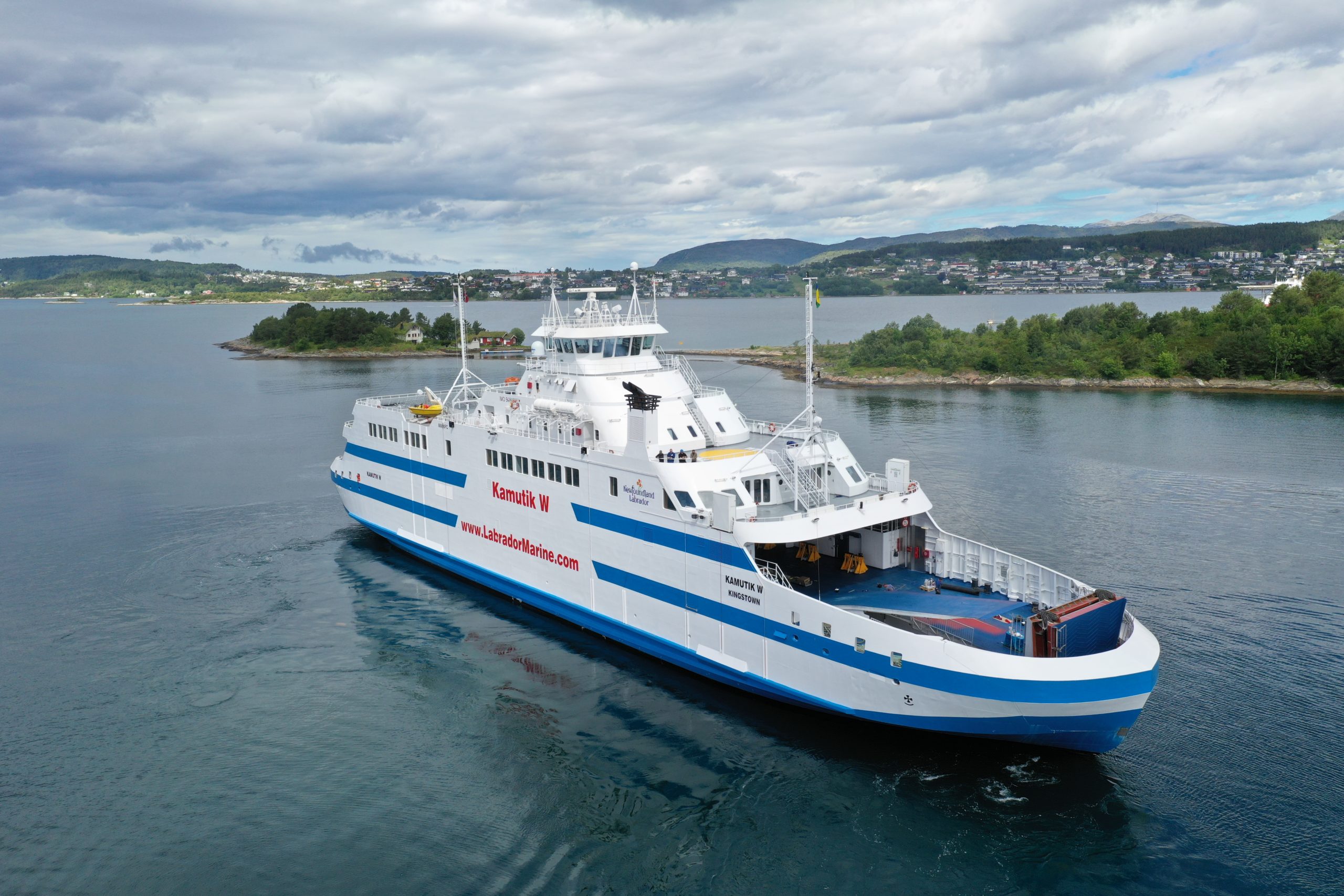 Fiskerstrand Verft AS has signed contracts with Canadian shipping ...